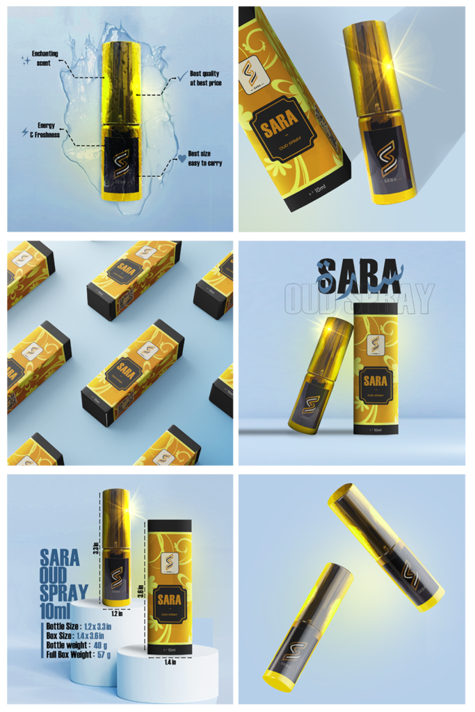Premium Sara Oud Spray – Long-lasting Fragrance with Natural Oud Wood ...